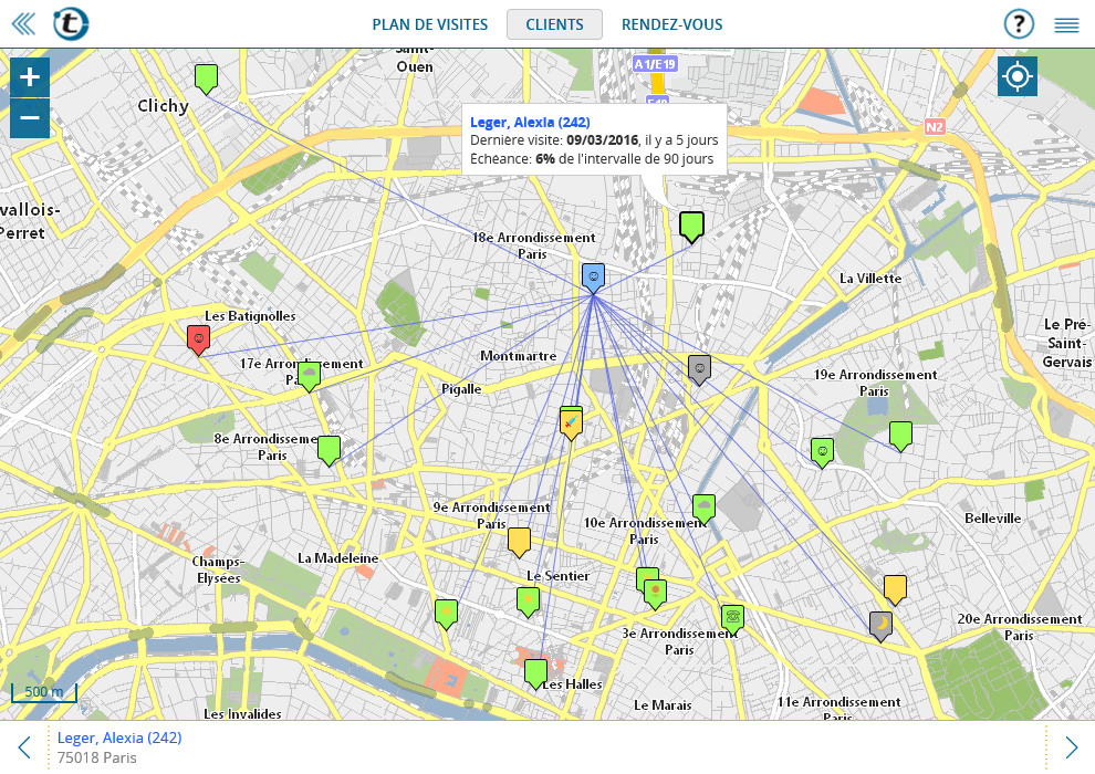 portatour® – logiciel d'organisation de tournées sur le terrain