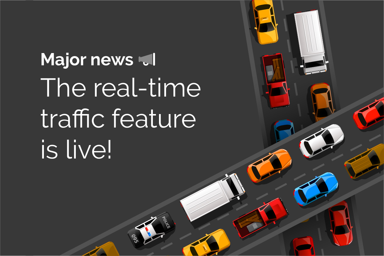 Live traffic route optimization for sales reps